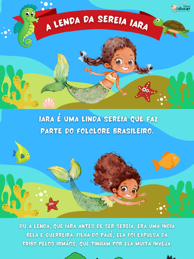 A Lenda Da Sereia Iara | PDF