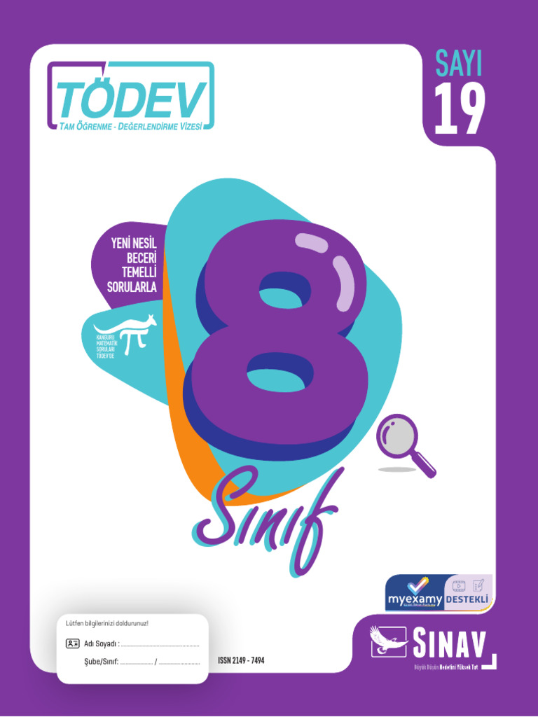8 Sinif Todev 19 | PDF