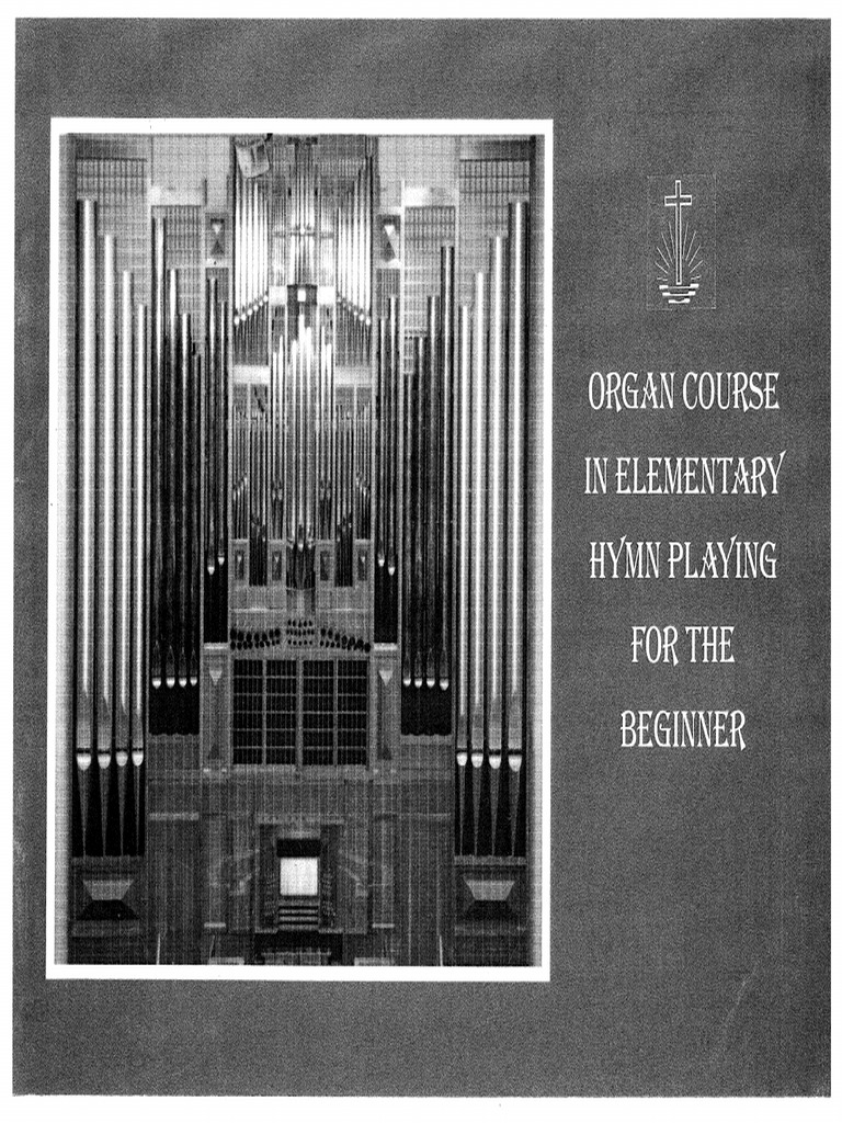 Beginner Organ Course - JJ Moses - Reduced Size | PDF