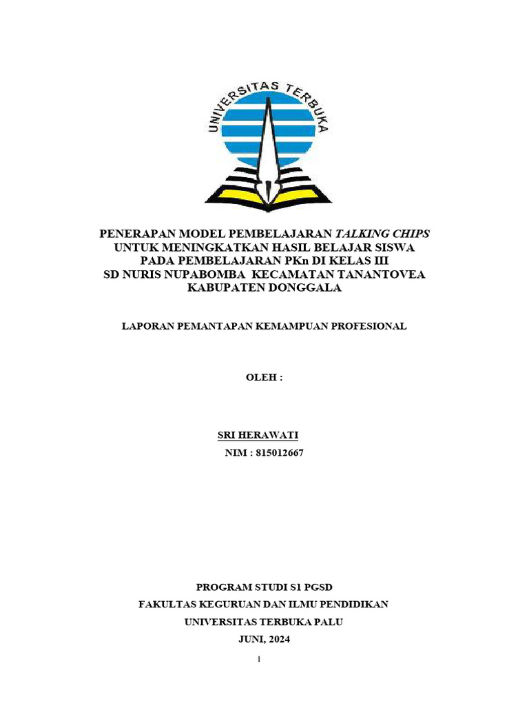 Contoh Laporan PKP | PDF