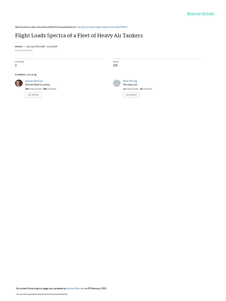 Flight Load Spectra of HAT | PDF | Airspeed | Aviation