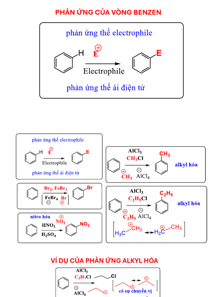 Phản Ứng Của Vòng Benzen-03!02!2025 | PDF