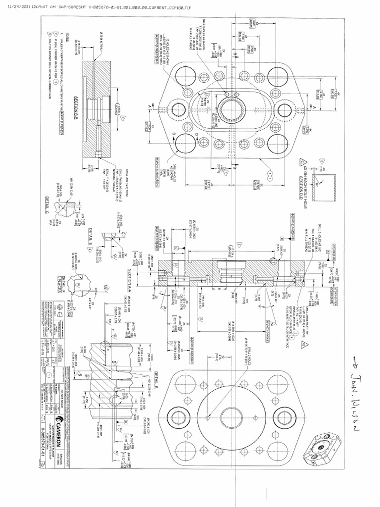 Int Flange and Bonnet MC Drgs STD and LB | PDF