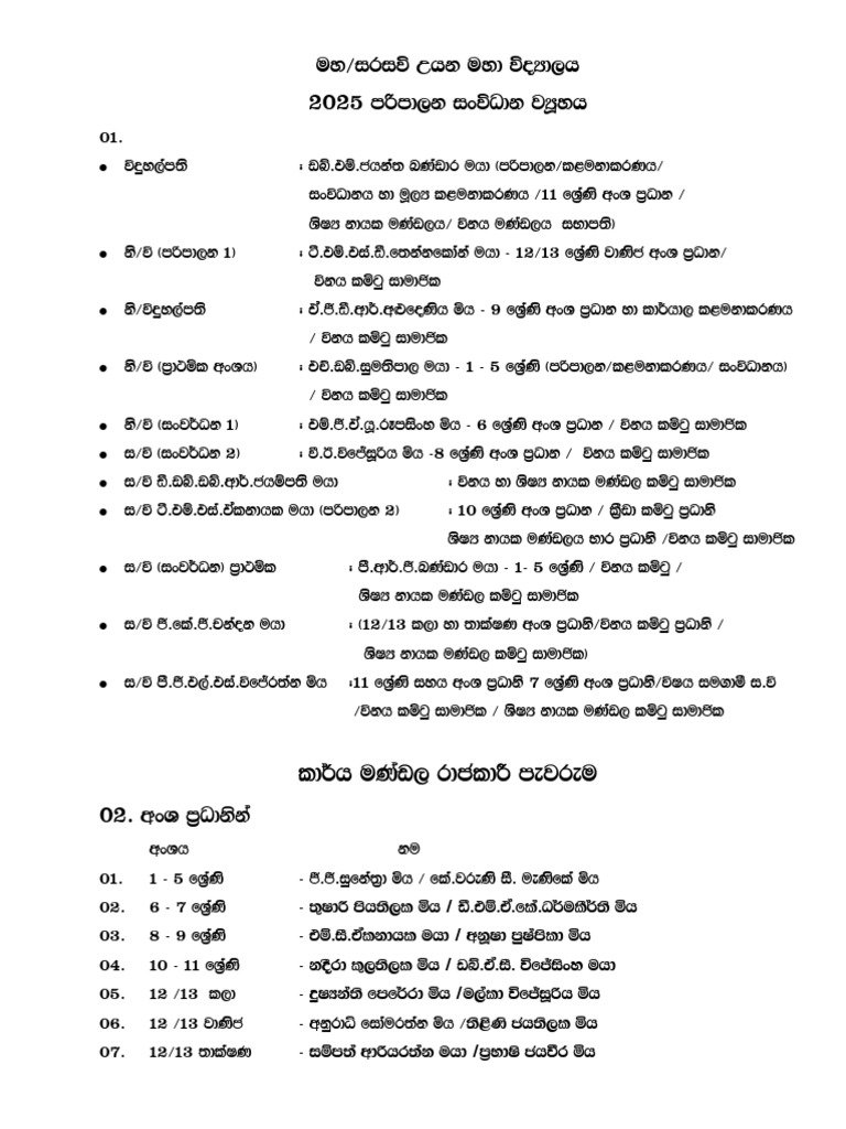 Administration Plane - 2025 | PDF