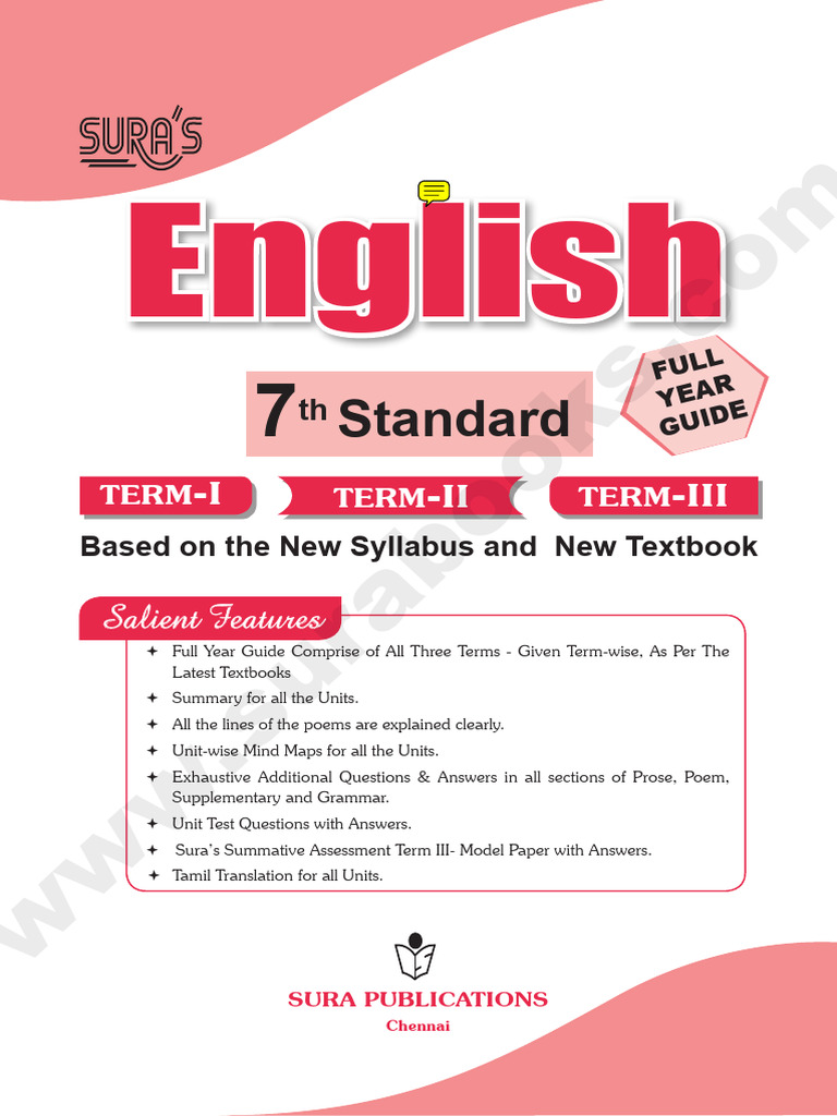 7th English Full Year Samplematerials | PDF | Grandparent