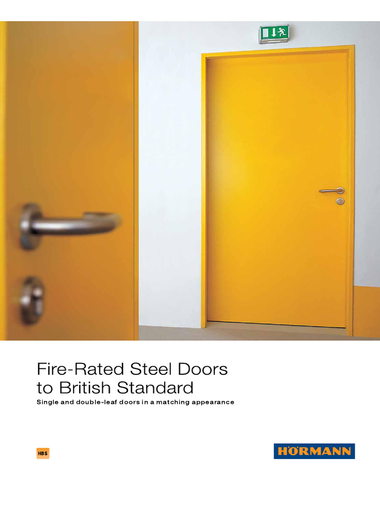 Fire Rated Door Catalogue | PDF