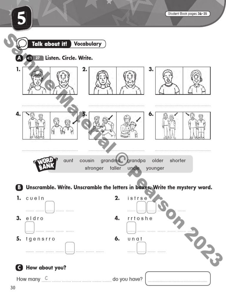 Superkids 5 Activity Book Exercises | PDF