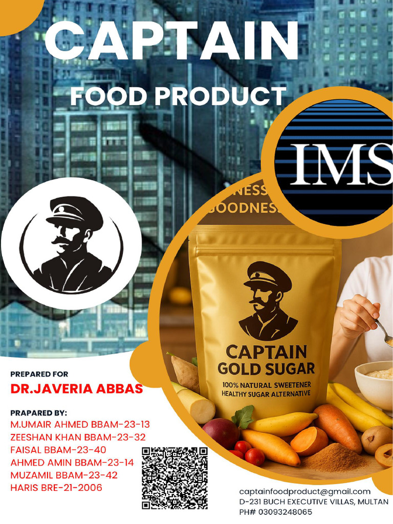 Captain Food Product Market Analysis | PDF | Experiment | Pricing