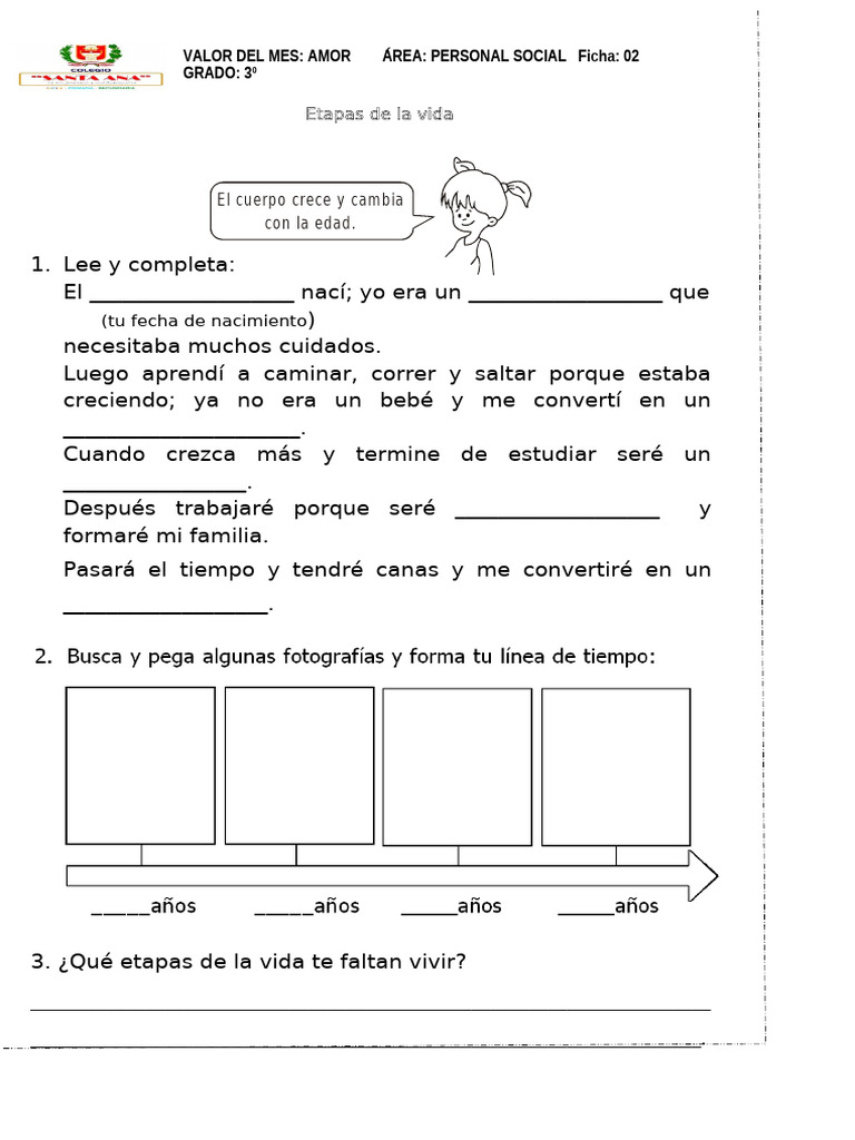 2.ETAPAS DE LA VIDA | PDF