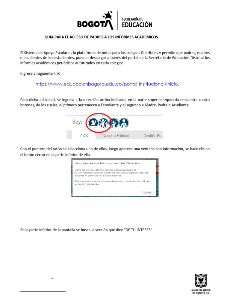 GuÃ - A Generacion Boletin para Padres | PDF | Informática