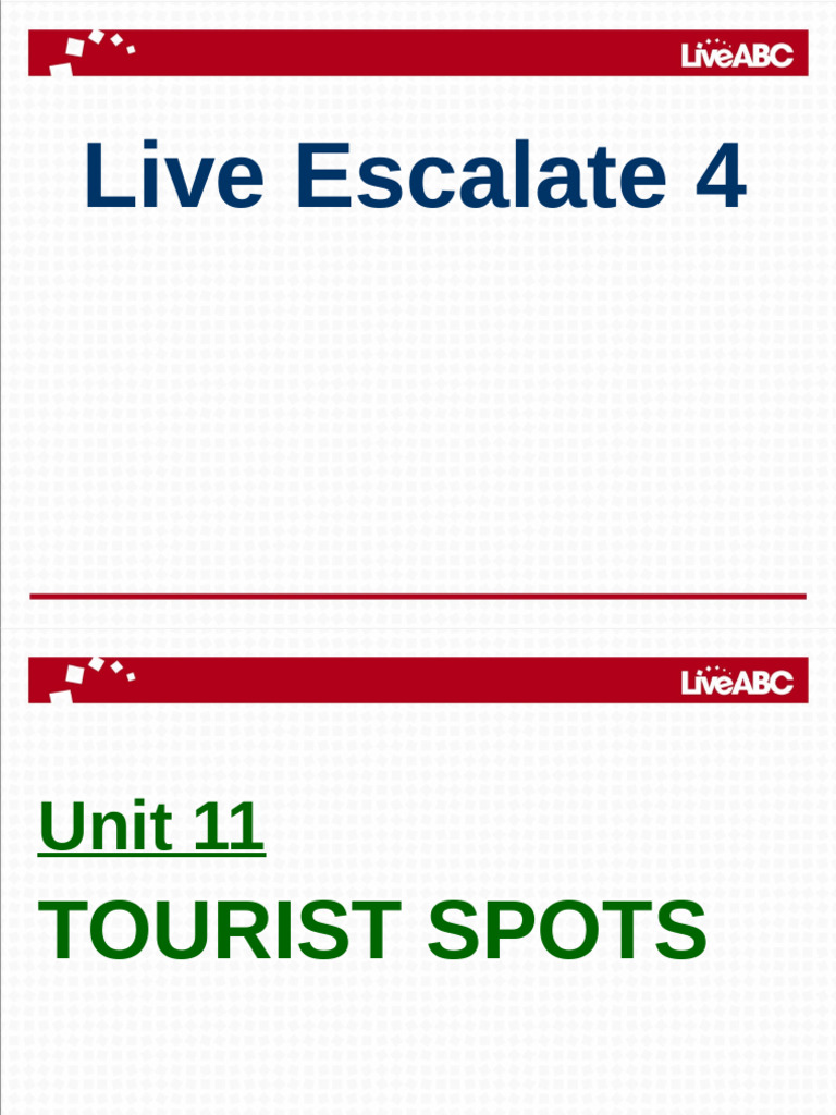 Live Escalate 4_UNIT 11 | PDF