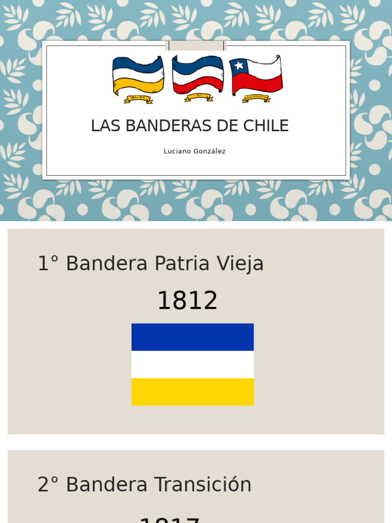 Evolución de las Banderas de Chile | PDF