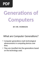 Generations of Computers Presentation | PDF