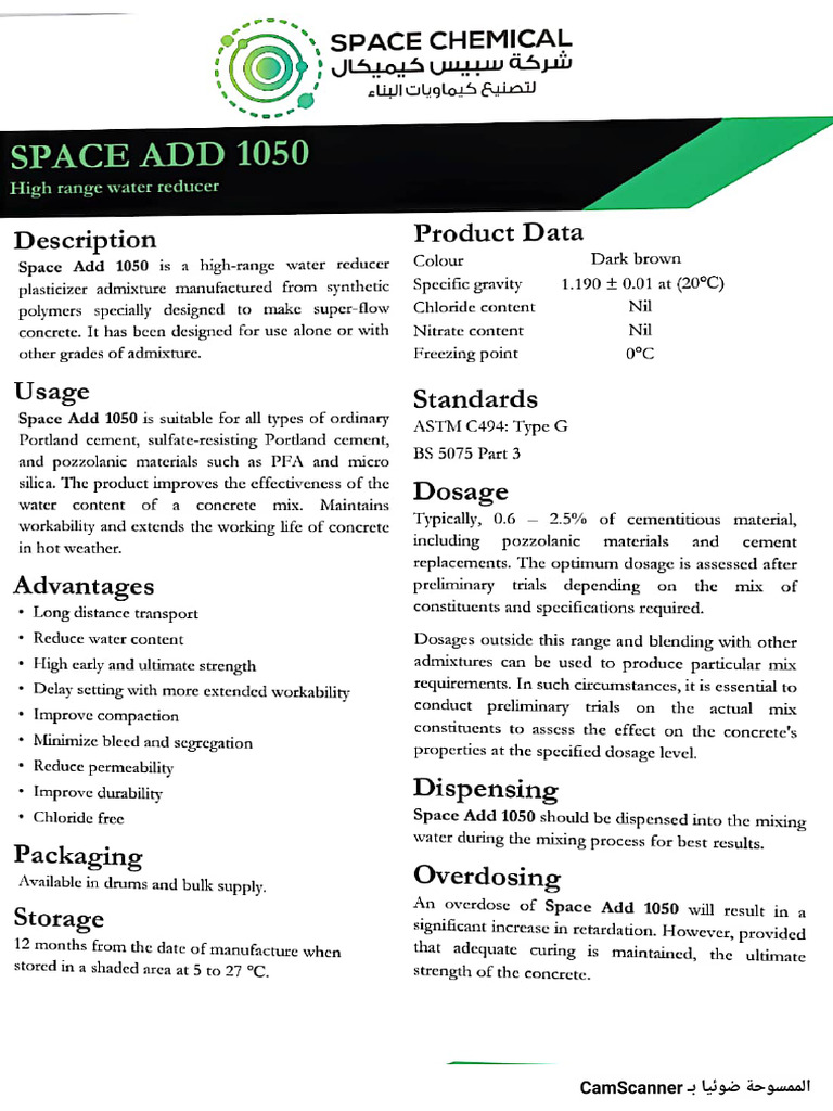 Data Sheet - Space 2 | PDF
