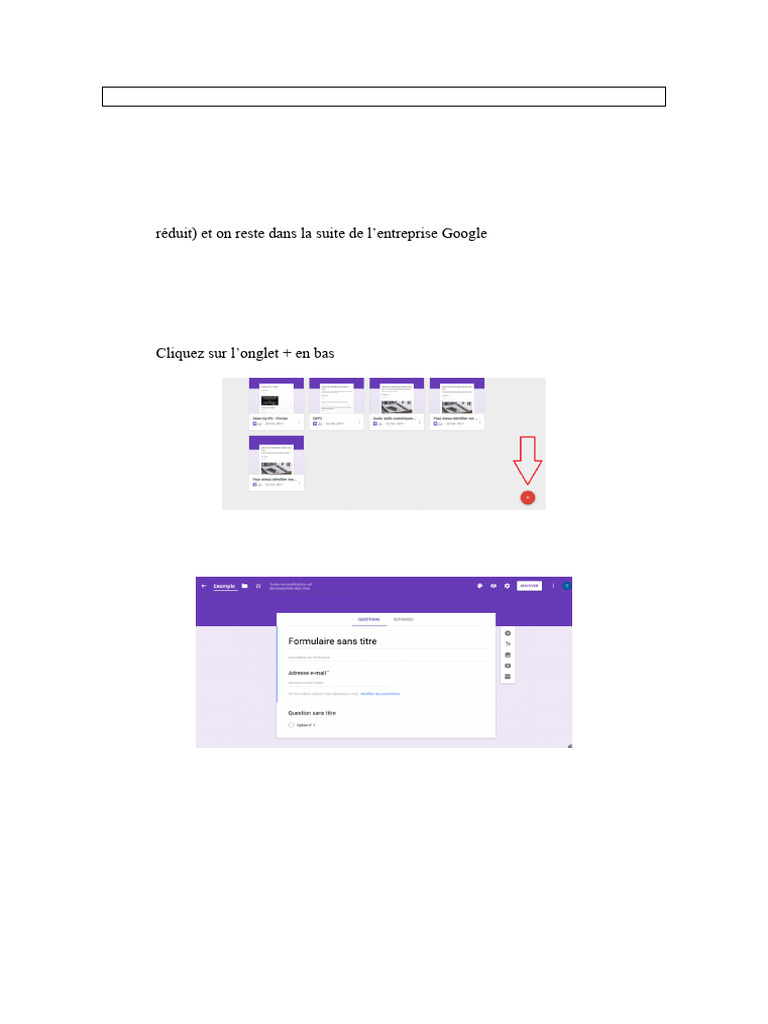 Créer un quiz noté avec Google Forms | PDF