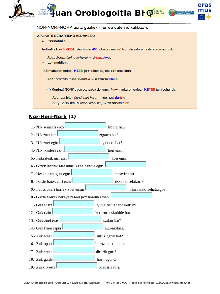 Nor Nori Nork Ahalera | PDF