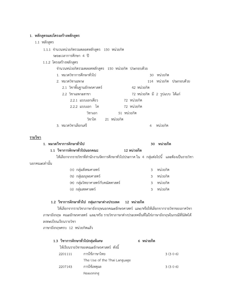Ba57-Arts Core Courses | PDF
