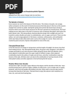 TLC Analysis of Spinach Pigments Experiment | PDF | Thin Layer ...