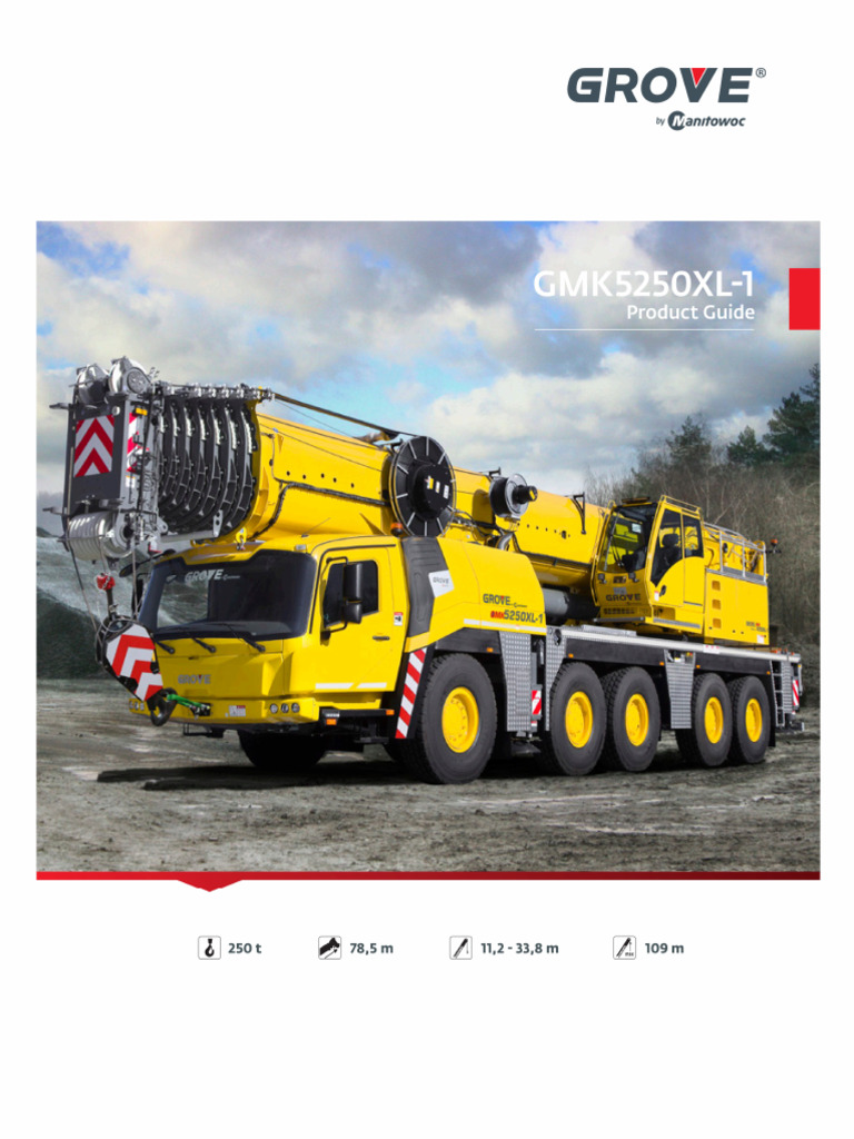 Grove GMK5250XL 1 Spec Website | PDF