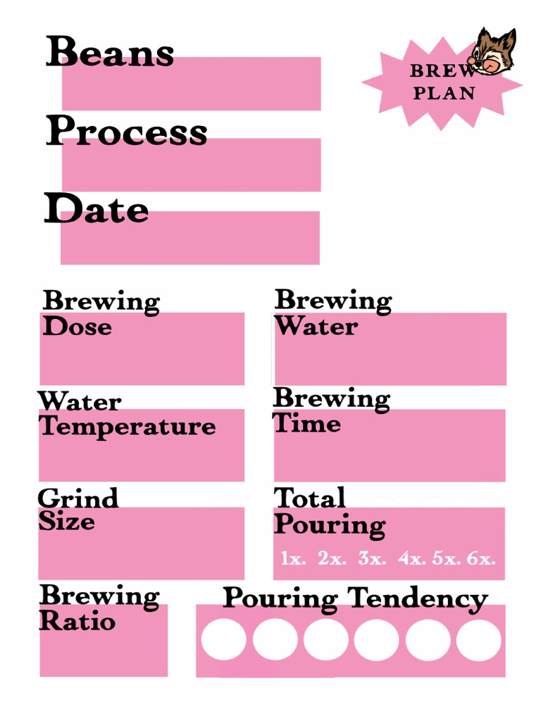 Brew Plan | PDF