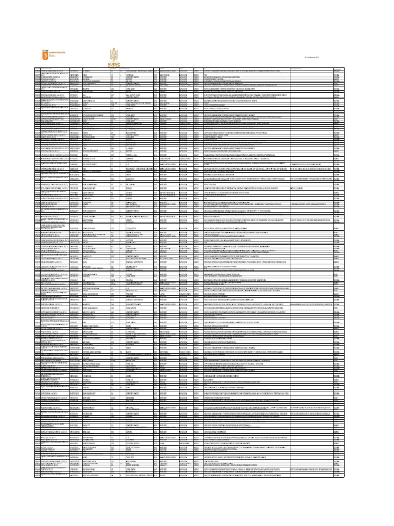 Padron Proveedores 31marzo | PDF | México