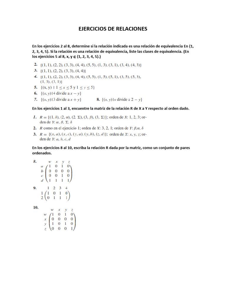 P1 Tr3 Relaciones | PDF