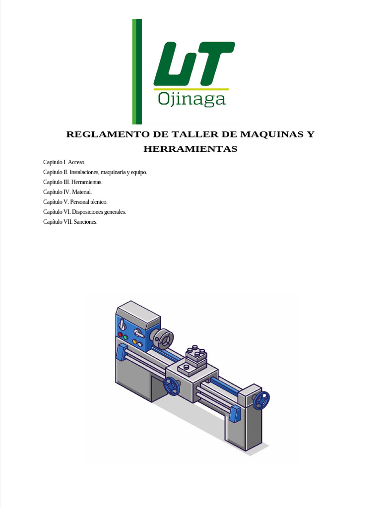 pdf-reglamento-de-taller-de-maquinas-y-herramientas_compress[1] | PDF