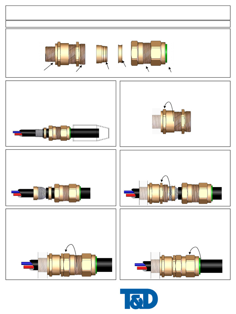 CMP_E1FX_Cable_Gland_Flameproof_ATEX_Cable_Glands | PDF | Manufactured ...