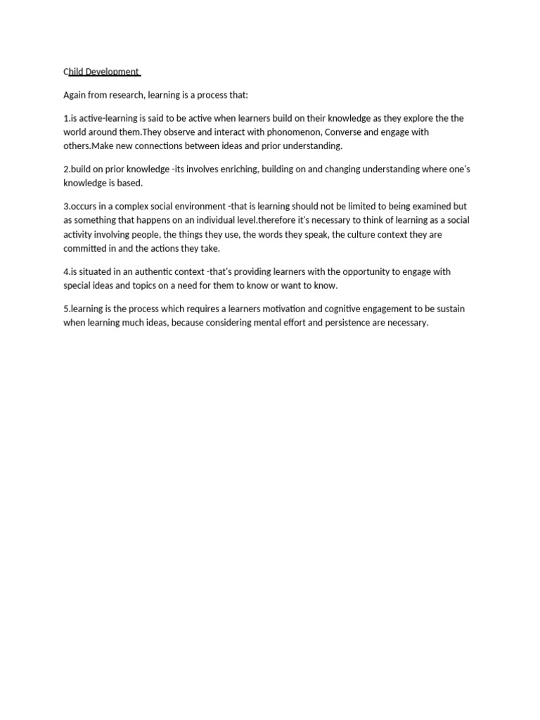 Child Developme-WPS Office | PDF