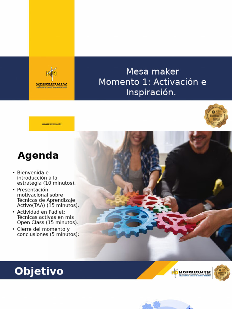 Presentación Primera Mesa Maker 1 - Bety Díaz | PDF | Aprendizaje | Modificación de comportamiento