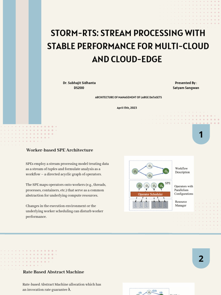 Storm-RTS Stream Processing With Stable Performance For Multi-Cloud and ...