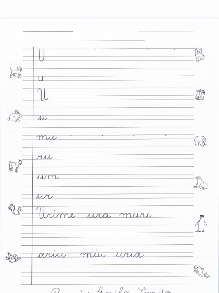 Shkronja U | PDF
