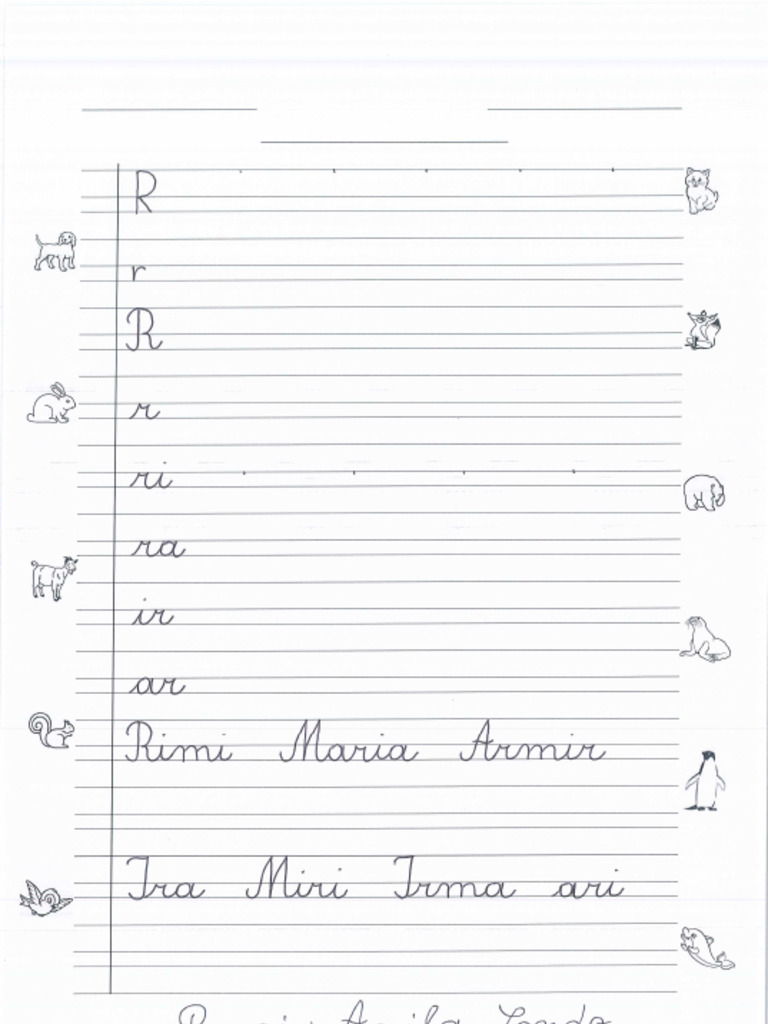 Shkronja R | PDF
