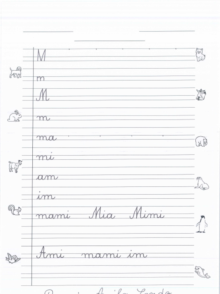 Shkronja M | PDF