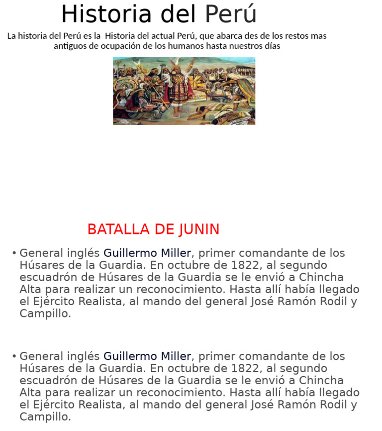 Historia Del Perú | PDF