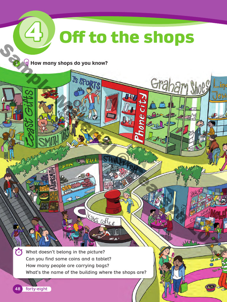 Team Together L4 U4 - Pupil Book | PDF | Convenience Store | Retailing