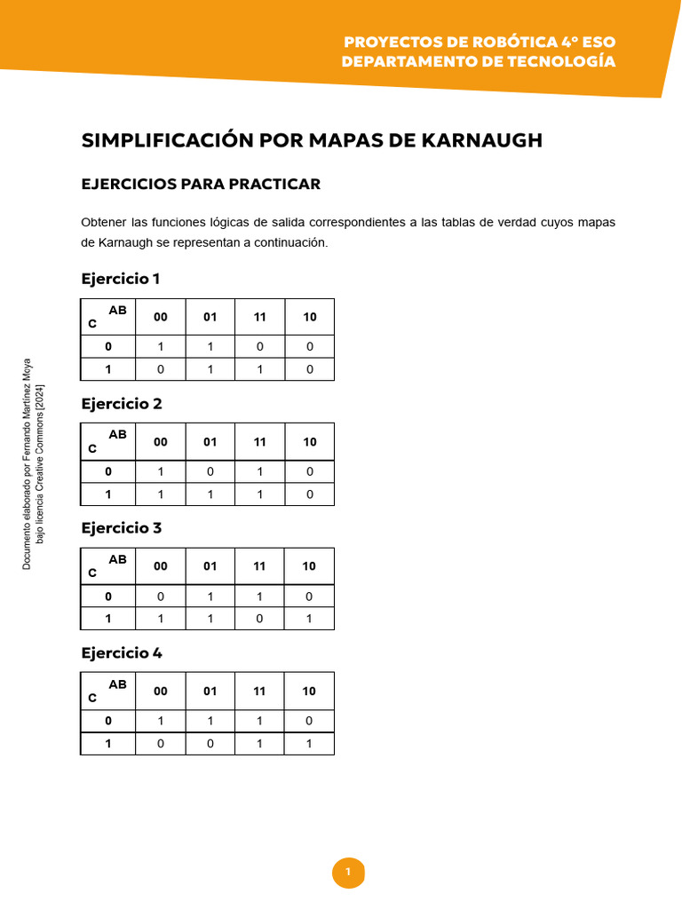 Mapas Karnaugh | PDF
