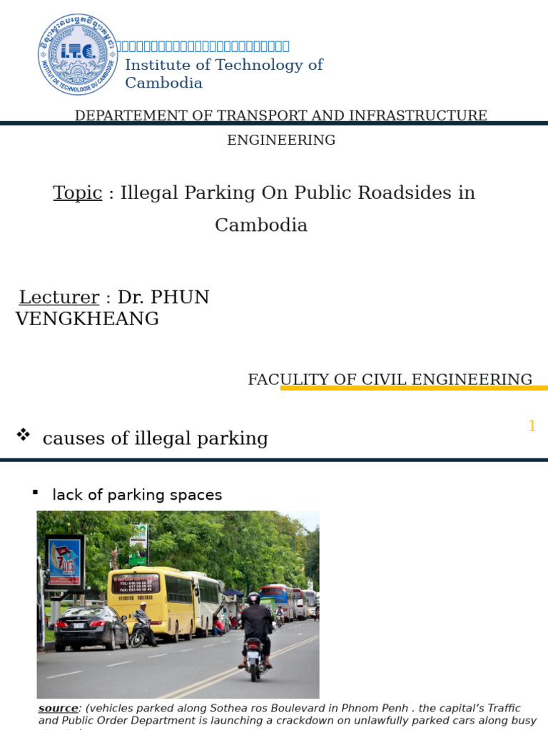 Parking Slide | PDF