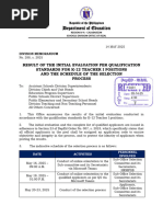 Deped Gentri Memo | PDF