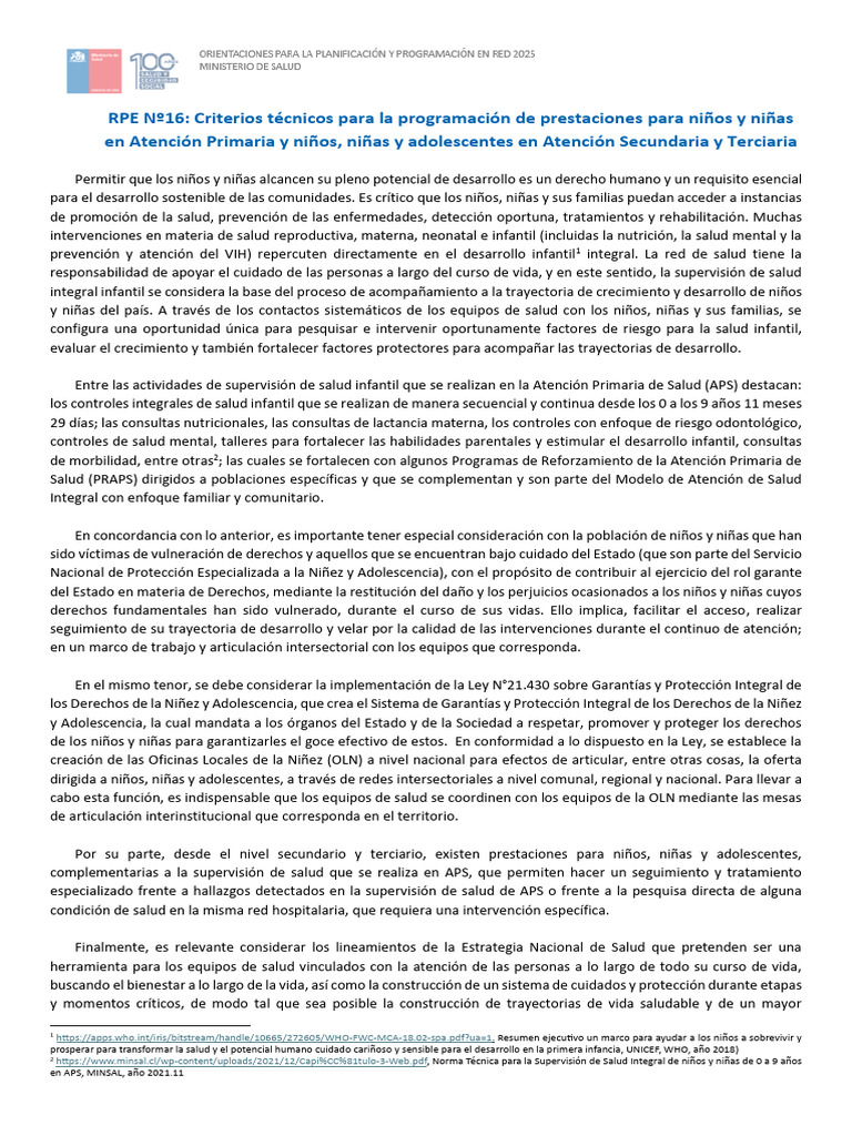 RPE-N°16-Criterios-tecnicos-para-la-programacion-de-atenciones-de-infancia-en-Atencion-Primaria ...