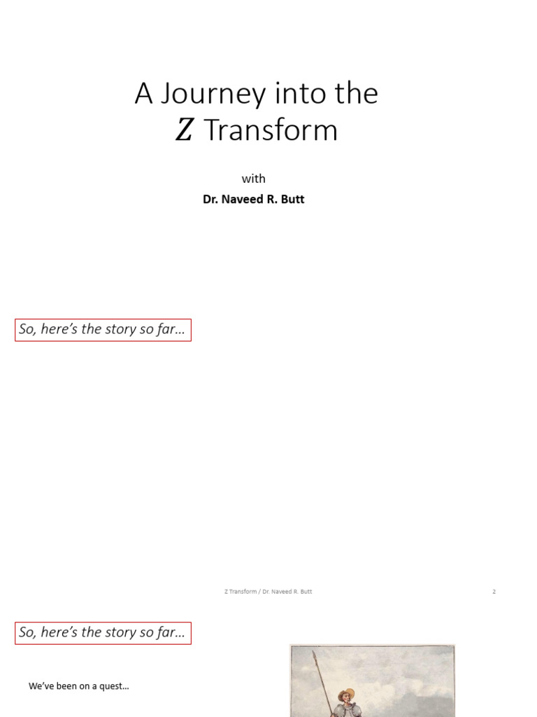 Z Transform Discrete Data Modeling Naveed R Butt 1745426101 | PDF | Eigenvalues And Eigenvectors ...