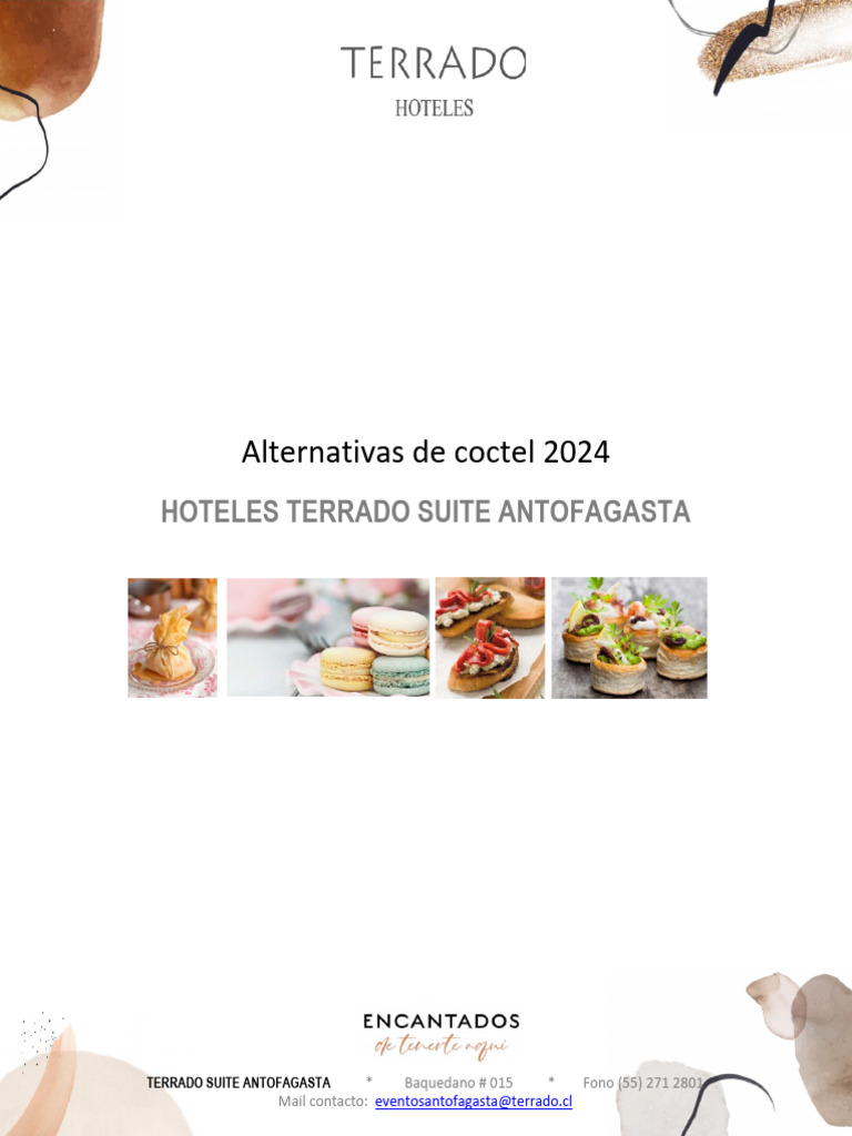 Alternativas de Coctel 2024 | PDF | Cocina | Alimentos