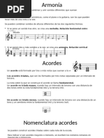 Armonía Musical: Guía Completa y Práctica | PDF | Acorde (Música) | Armonía