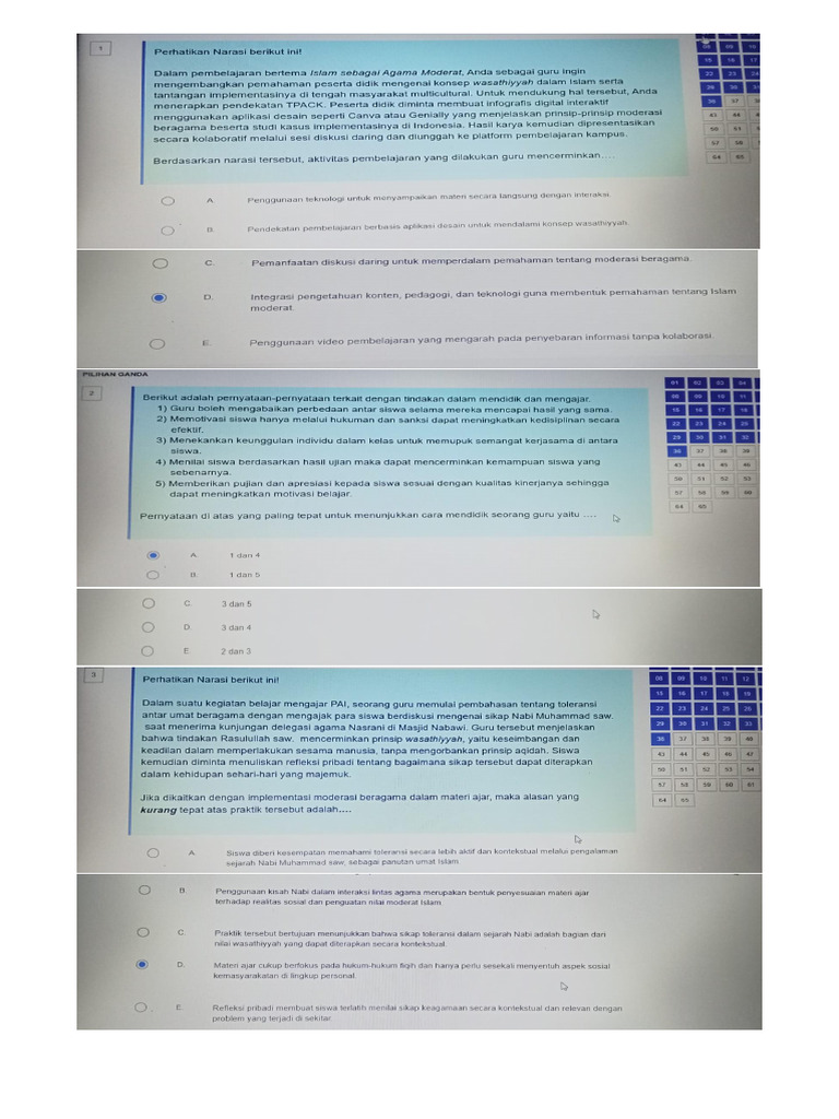 Soal Dan Kunci Jawaban Try Out 2 | PDF