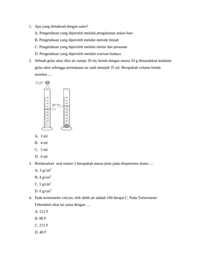 Soal PSAJ 2025 | PDF