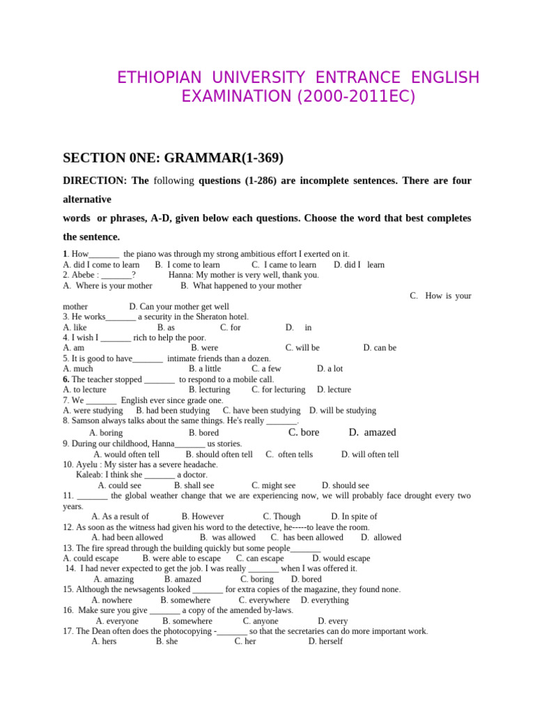 Review Question For Remedial Students | PDF