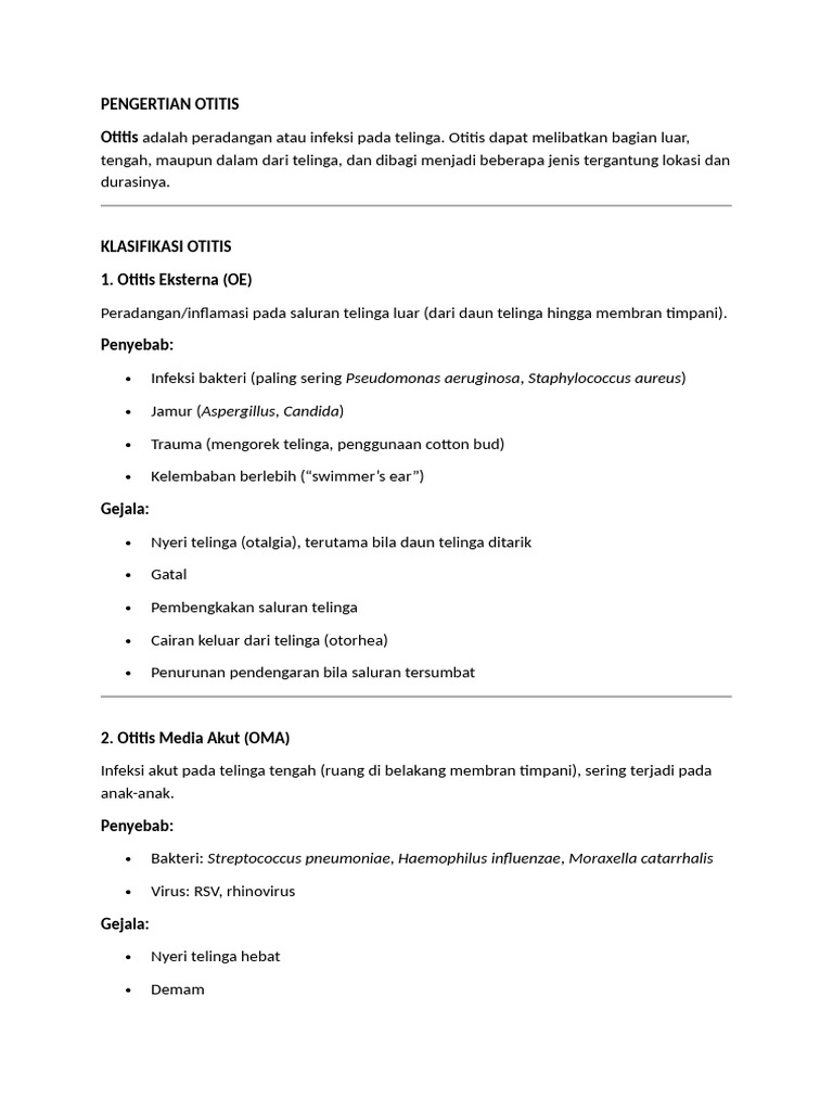 OTITIS | PDF