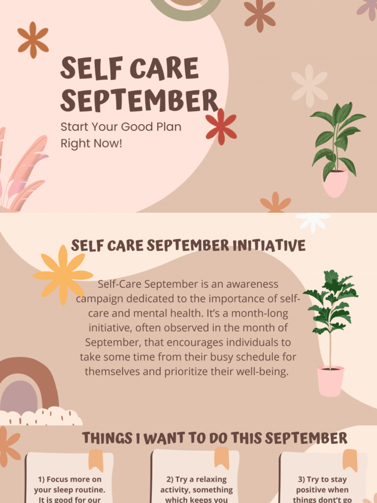 Self Care September | PDF