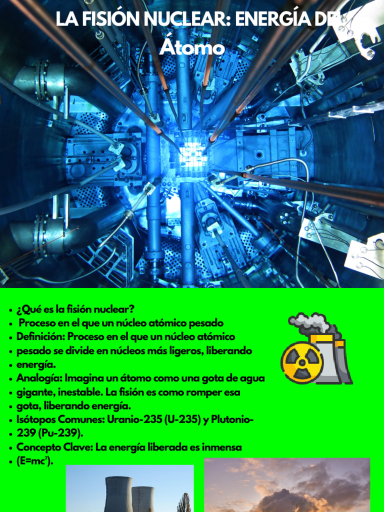La Fisión Nuclear Energía Del | PDF
