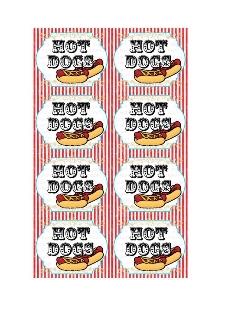 Hot Dog | PDF